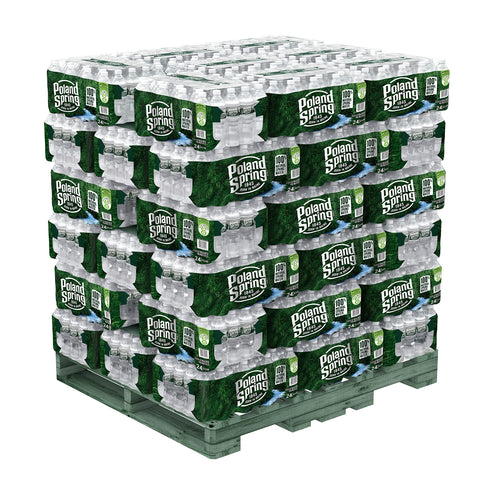Poland Spring 16.9 oz Bottles (Full Pallet of 40 Bottles/48 Cases ...